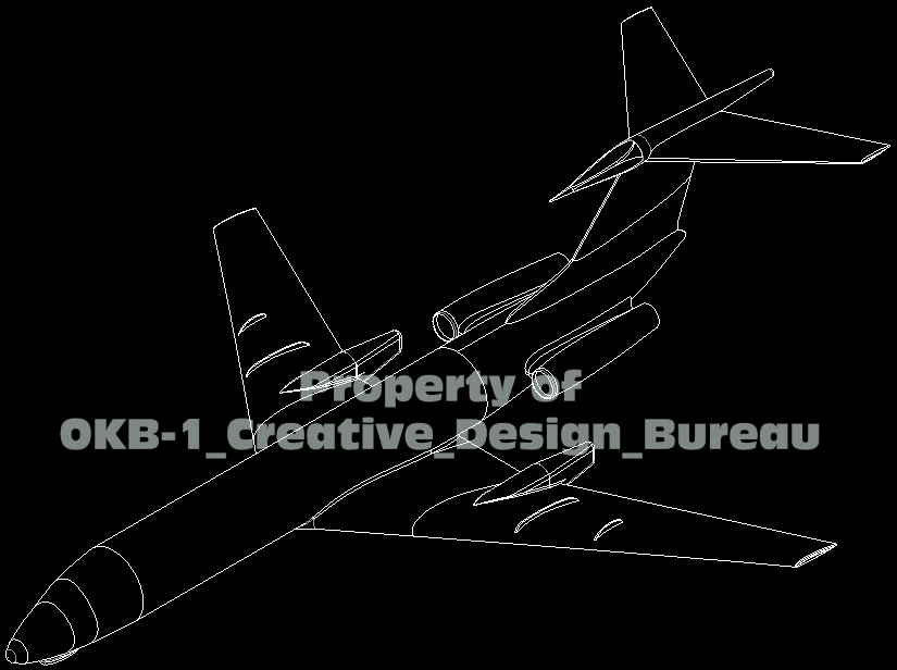 Tupolev Tu-134A-5 3D Print by OKB-1_CreativeDesignBureau - Thingiverse