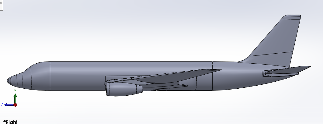 Convair Model 60 CFM-56 1:150 Scale — 737-400/a320-class variant by OKB ...
