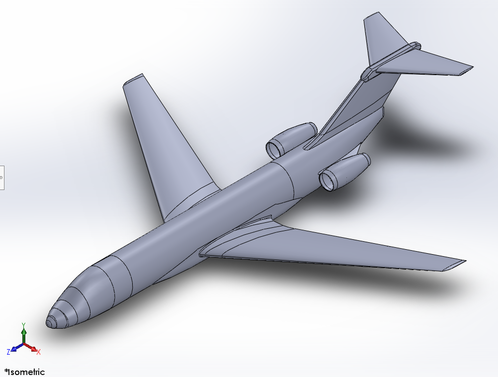 Convair Model 61 IAE V2500 45.9 m version Powered Updated 3D Print 1: ...